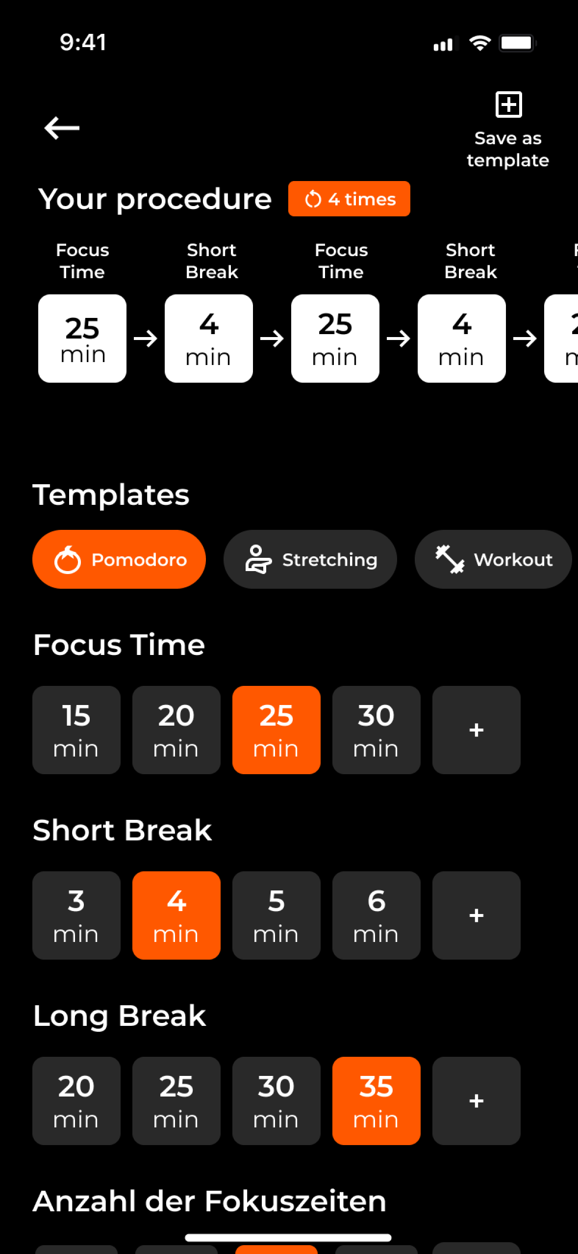Focus Now - Pomodoro Timer